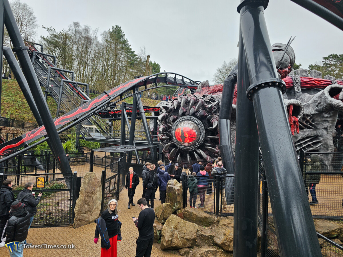 Forbidden Valley - TowersTimes - Alton Towers Resort from another point ...